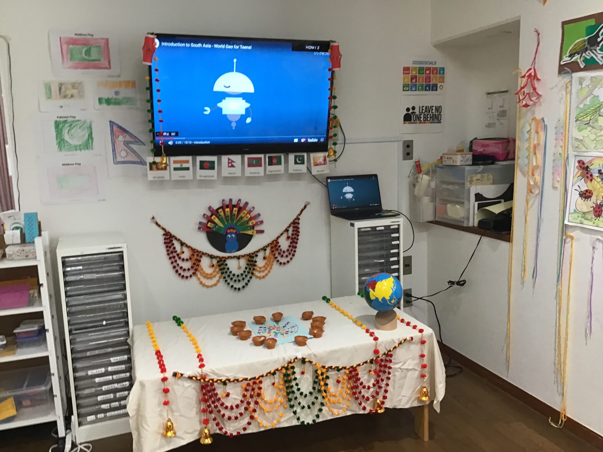 International Awareness Week! South Asian Countries.. | フロンティアキッズ